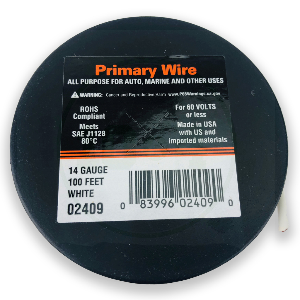 02409 Wire Roll White » 10-4 Truck Parts