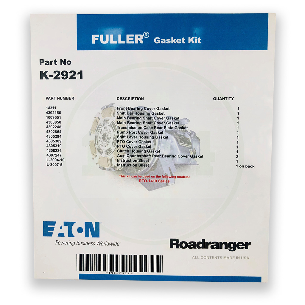 K2921 Gasket Kit » 10-4 Truck Parts